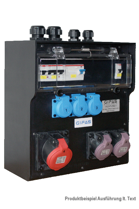 Vollgummi-Wandverteiler Typ 7700 | Baureihe 7700 | Wandverteiler ...